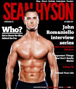 Interview with Men's Fitness Writer/Editor - Sean Hyson - 8 Weeks Out